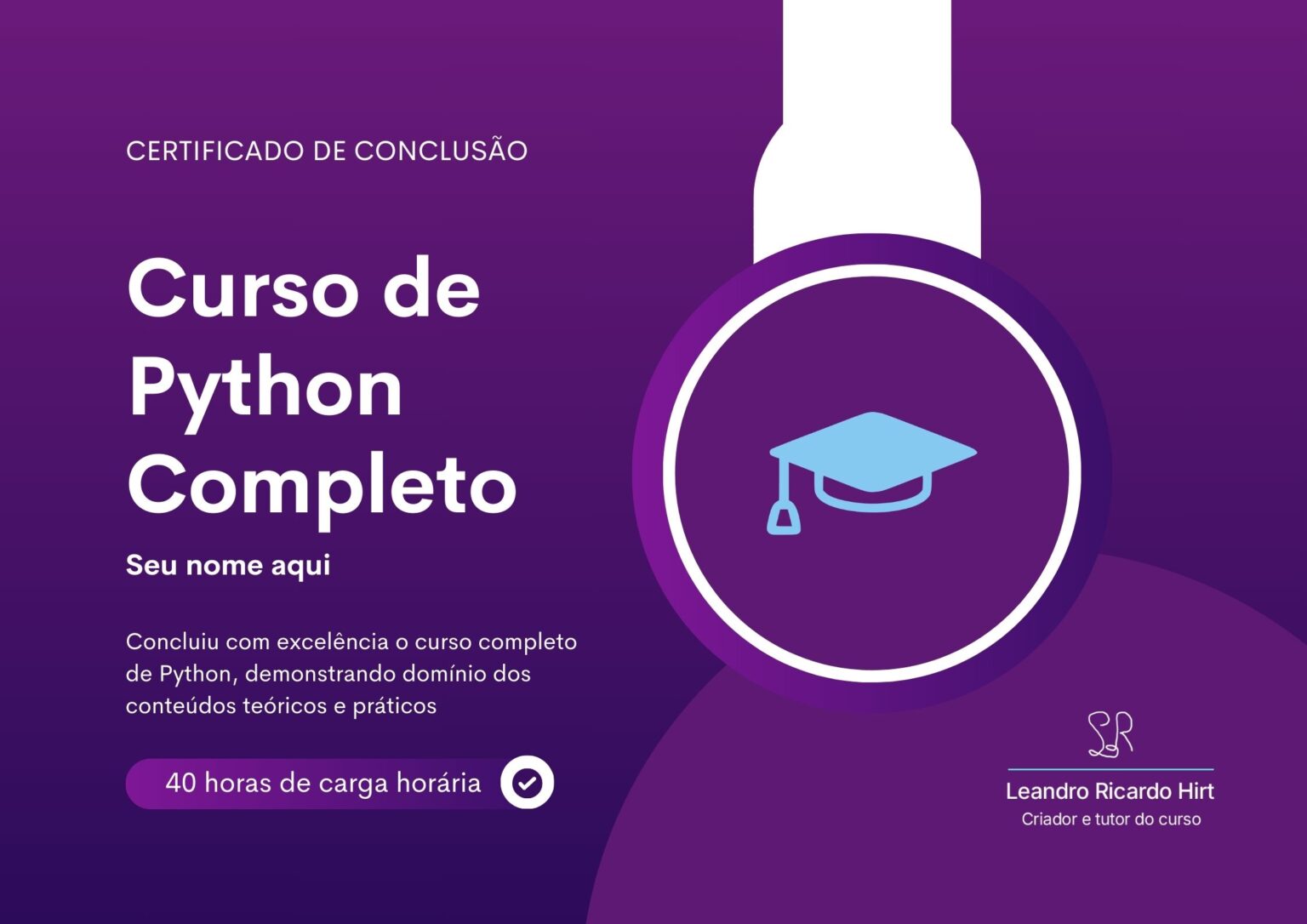 Curso de Python Completo - Aprenda Python do Zero ao Pro