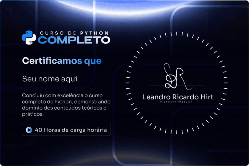 Curso de Python Completo 2026 - Zero ao Pro | Academify